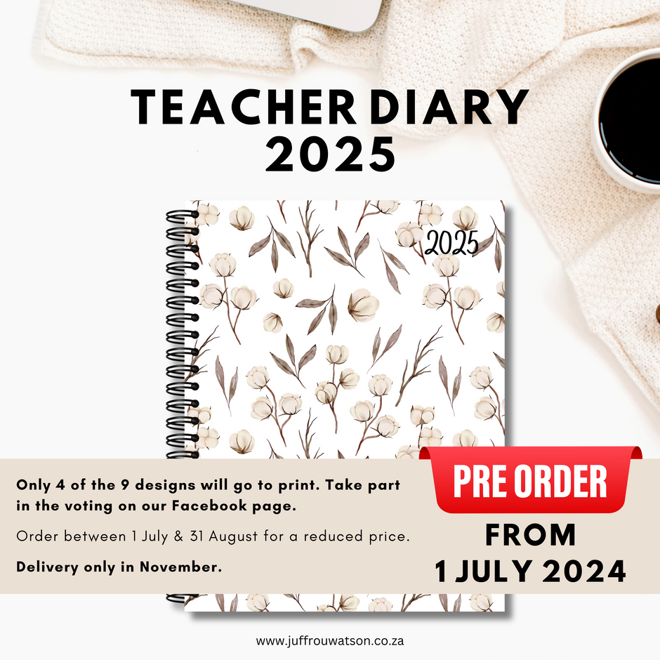 2025 Teacher Diary – Juffrou Watson