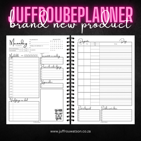 Juffroubeplanner – Juffrou Watson