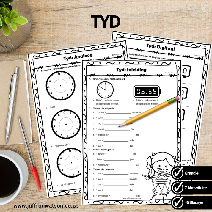 Time | Tyd – Juffrou Watson