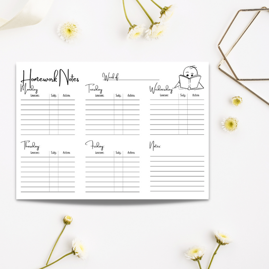 Administrative notebooks – Juffrou Watson