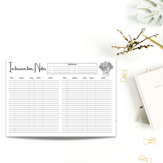 Administrative notebooks – Juffrou Watson