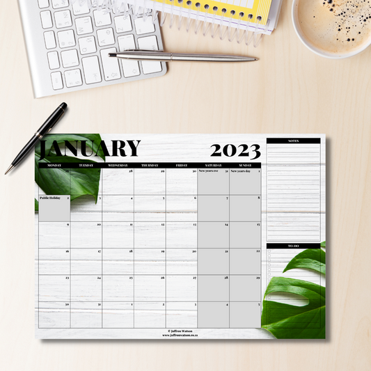 2023 Desk Calendars – Juffrou Watson